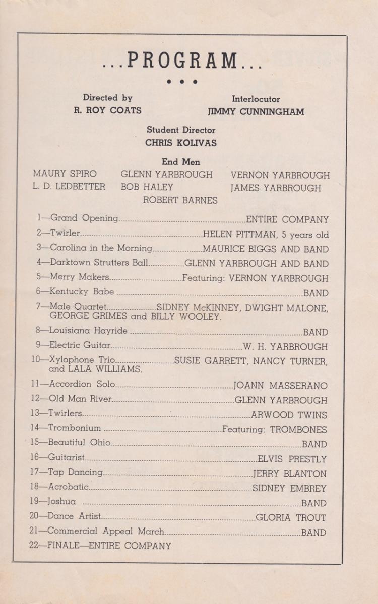 Elvis Presley Travel Landmark in Memphis: Humes High School | Elvis ...